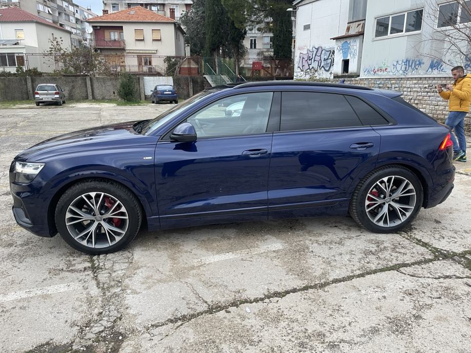 Audi Q8 5,0 TDI automatik 3xSline, Pano, Radari, El kuka, Navarra blue ...