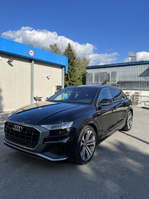 Audi Q8 50 TDI, 3X S line, Matrix, PANO, Masaža, Soft close, B&O, 360 ...