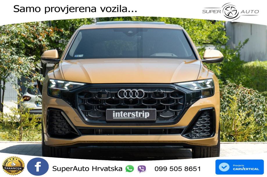 Audi Q8 50 TDI V6 quattro Aut. S line 286 KS, ZRAČNI+ACC+360+4xGR SJED ...