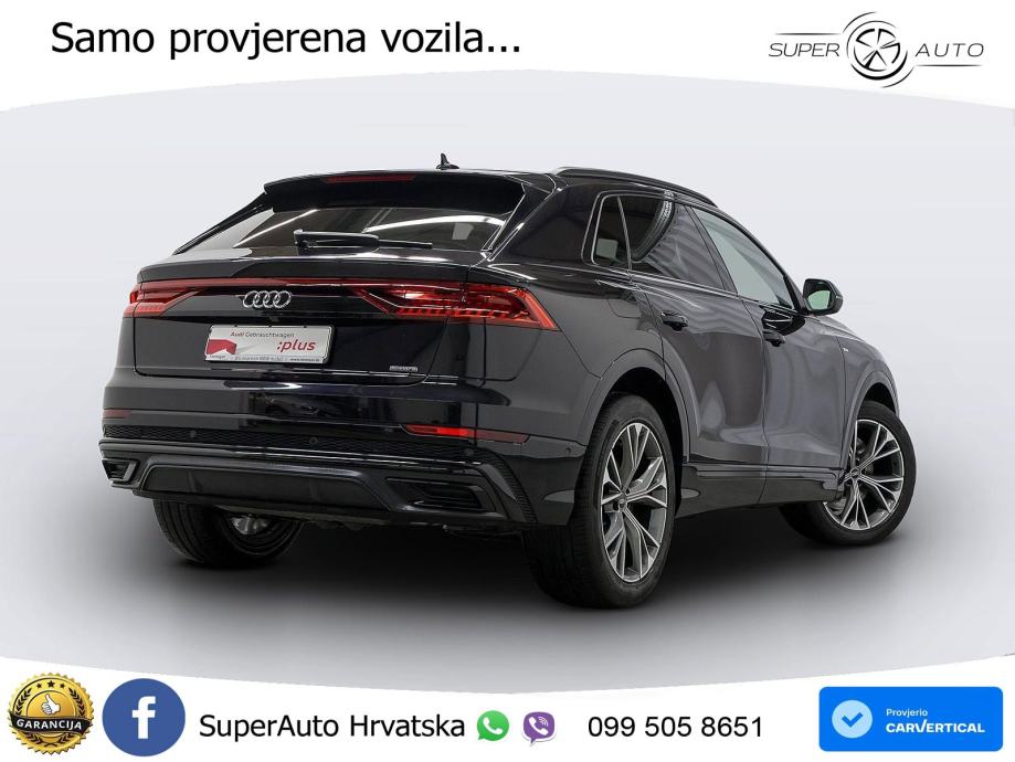 Audi Q8 55 TFSIe quattro Aut. 3xS line 381 KS, ZRAČNI+KAM+LED+GR SJED+ ...