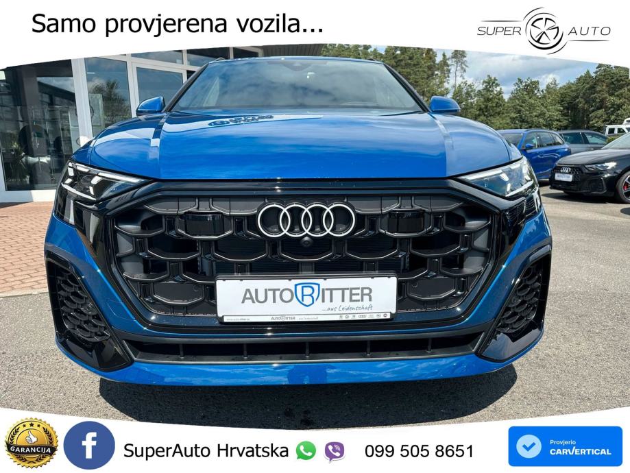 Audi Q8 55 TFSIe Quattro Aut. S Line 394 KS, ACC+360+LED+4xGR SJED+PAN ...