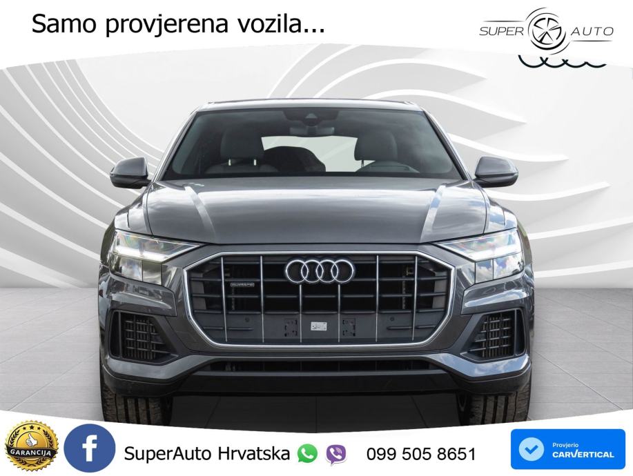 Audi Q8 55 TFSIe quattro S line 381 KS, ZRAČNI+TEM+4xGR SJED+HEAD, 2021 ...