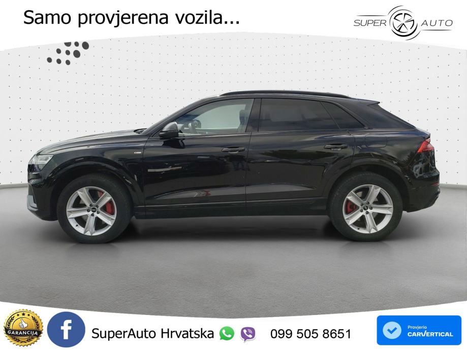 Audi Q8 55 TFSIe V6 quattro Aut. S line 381 KS, ZRAČNI+ACC+KAM+GR SJED ...