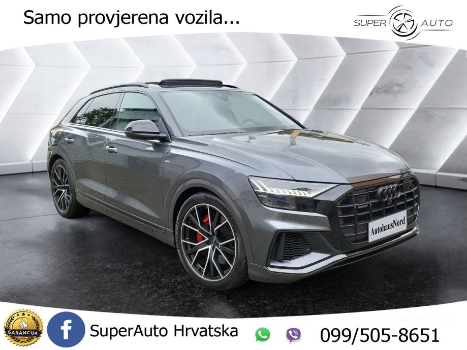 Audi Q8 55 TFSIe V6 quattro S-Line 381 KS, ZRAČNI+ACC+360+4xGR SJED+LE ...
