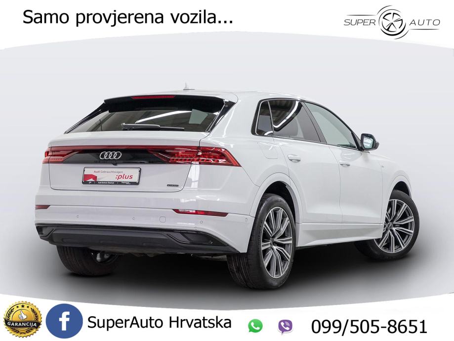 Audi Q8 55 TFSIe V6 quattro tiptronic S-line 381 KS, ZRAČNI+KAM+GR SJE ...