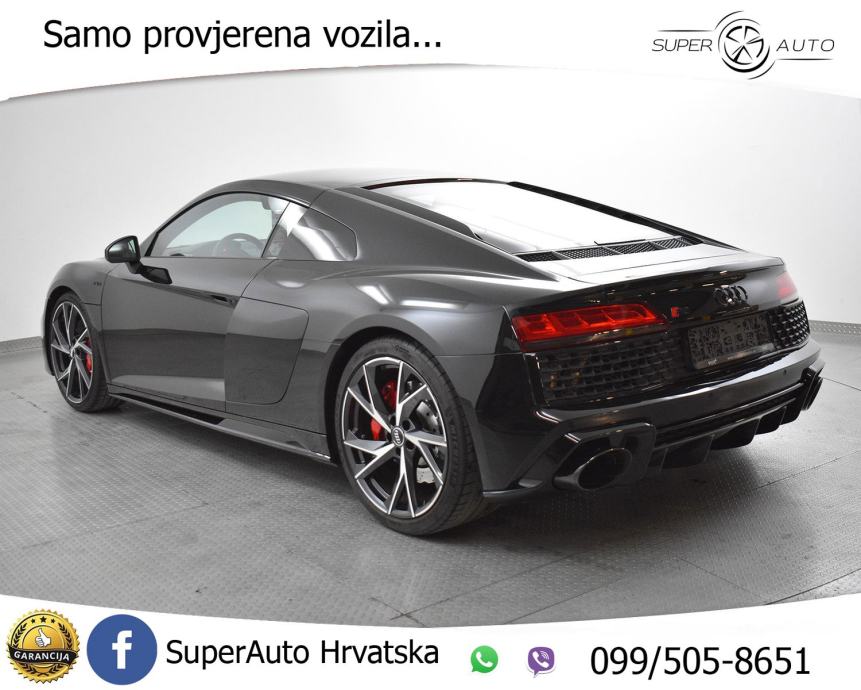 Audi R8 Coupe 5.2 Aut. 540 KS, EXCLUS+LASER+B&O+KAM+VIRT+CARB+DAB, 2019 ...