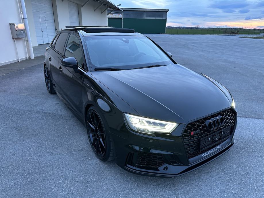 Audi RS3,panorama,led,mmi plus,koza,radari,alu19,black paket,bang oluf ...