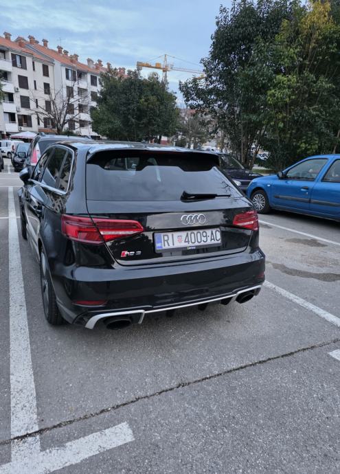 Audi RS3 Sportback DAZA, RS auspuh, MATRIX, Virtual, ACC, 19, 2018 god.