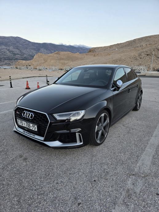 Audi RS3 Sportback DAZA, RS auspuh, MATRIX, Virtual, ACC, 19, 2018 god.