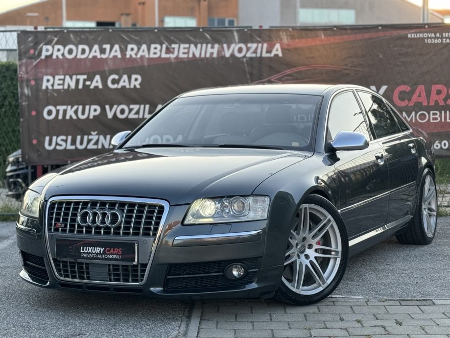 Audi S8 5,2 V10 450ks F1 Keramičke kočnice,Bang&Olfusen,TV,Klapne,20 ...