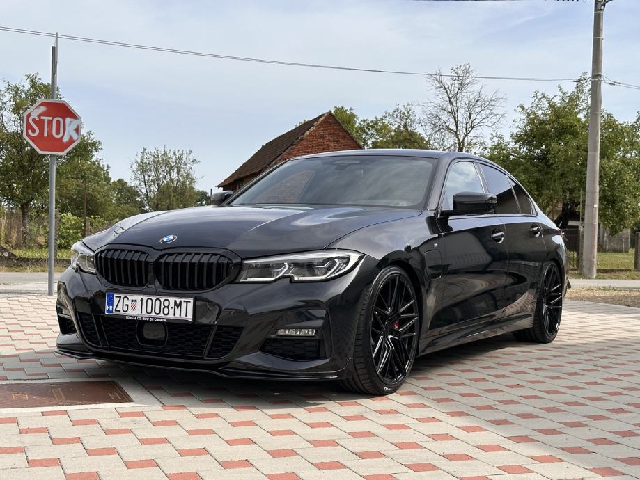 BMW 330e M paket, 20”, laser, Hud, H&K, garancija, leasing, 2020 god.