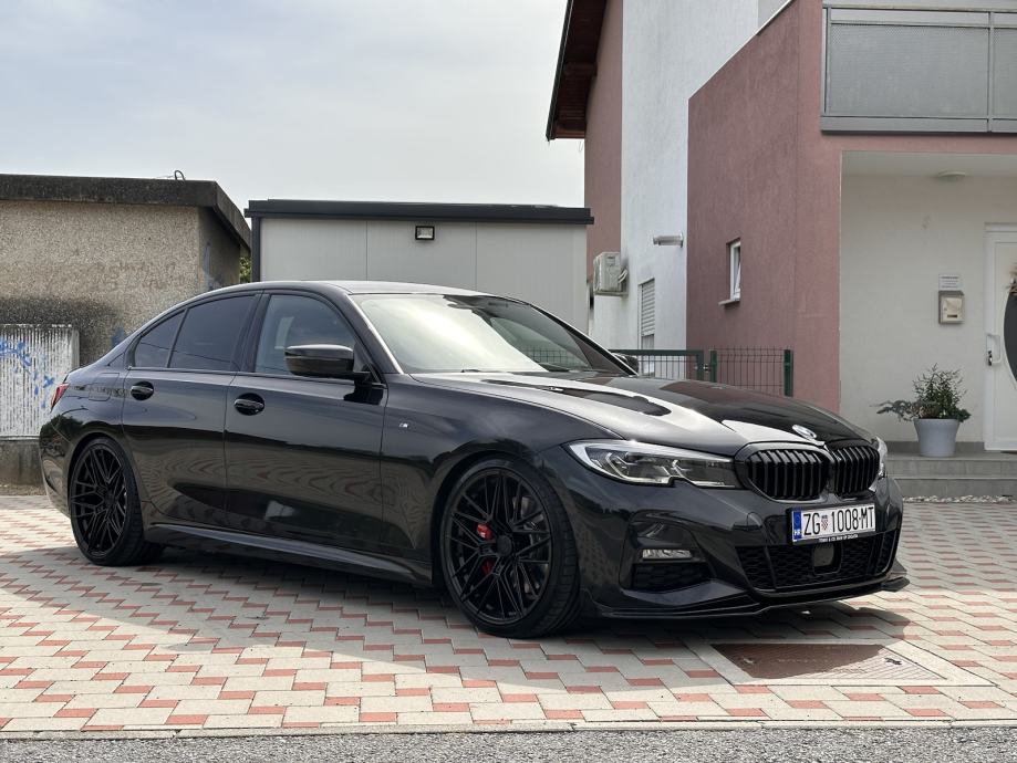 BMW 330e M paket, 20”, laser, Hud, H&K, garancija, leasing, 2020 god.