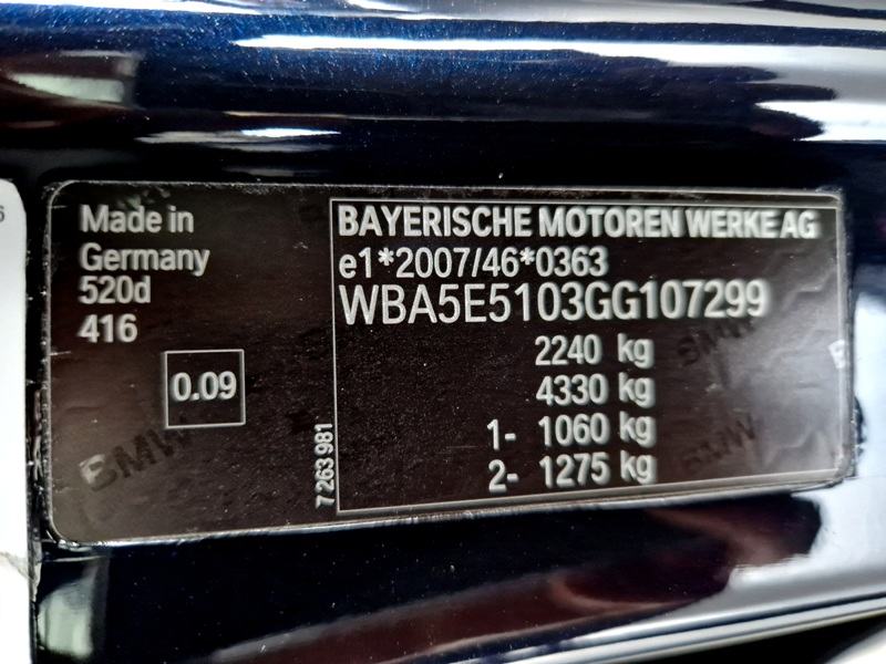 BMW 520d M Sport automatik REG.DO 03/01/2025, 2017 god.