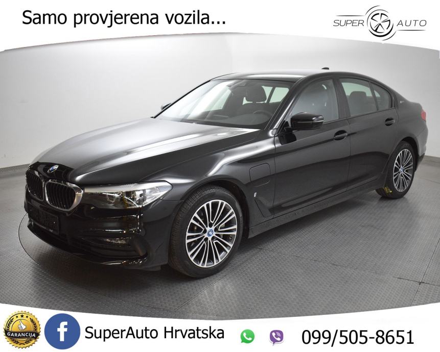 BMW 530e Aut. Sport Line 252 KS, LED+VIRT+KAM+SHZ+KOŽA, 2019 god.