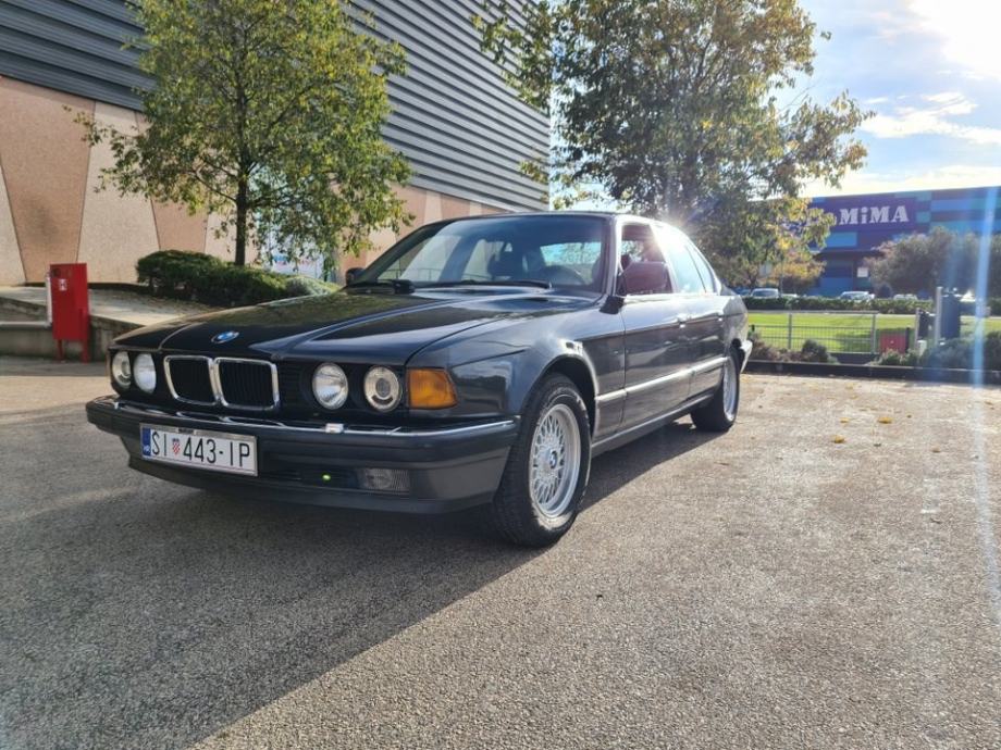 BMW 7 E32 735i, oldtiimer, registriran, 1989 god.