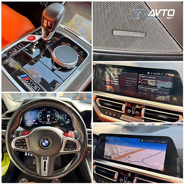 BMW M3 Competition STAGE2 700HP CARBON HARMAN KARDON HUD automatik ...