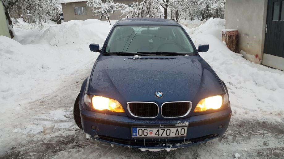 BMW SERIJA 3 318D E46, REG. DO 12/2018,AUTOMATSKA KLIMA, KUPLJEN U HR ...