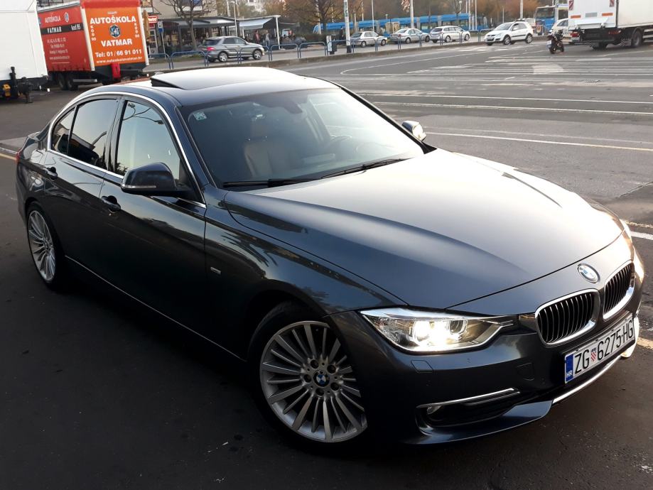 BMW f30 320d 184 ks luxury/šiber/koža/sport sjedala/promijenjen lanac/, 2012 god.