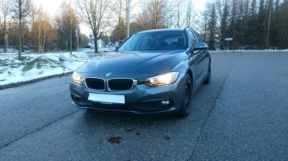 BMW serija 3 Touring 318d,150KS Redizajn strane tablice., 2015 god.