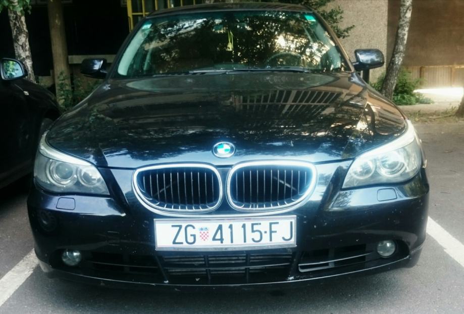BMW 535d E60 ZAMJENA GRAĐEVINSKI RADOVI, 2006 god.