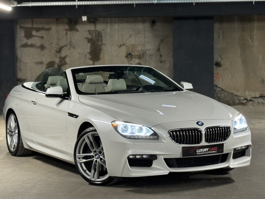 BMW 640i Cabrio lci M paket ,Head up,Nappa,Sag,Zamjena !!!!, 2013 god.