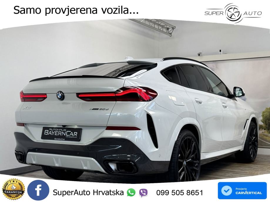 BMW X6 30d xDrive M Sport Pro 298 KS, ZRAČNI+LED+ACC+4xGR SJED+PANO+36 ...