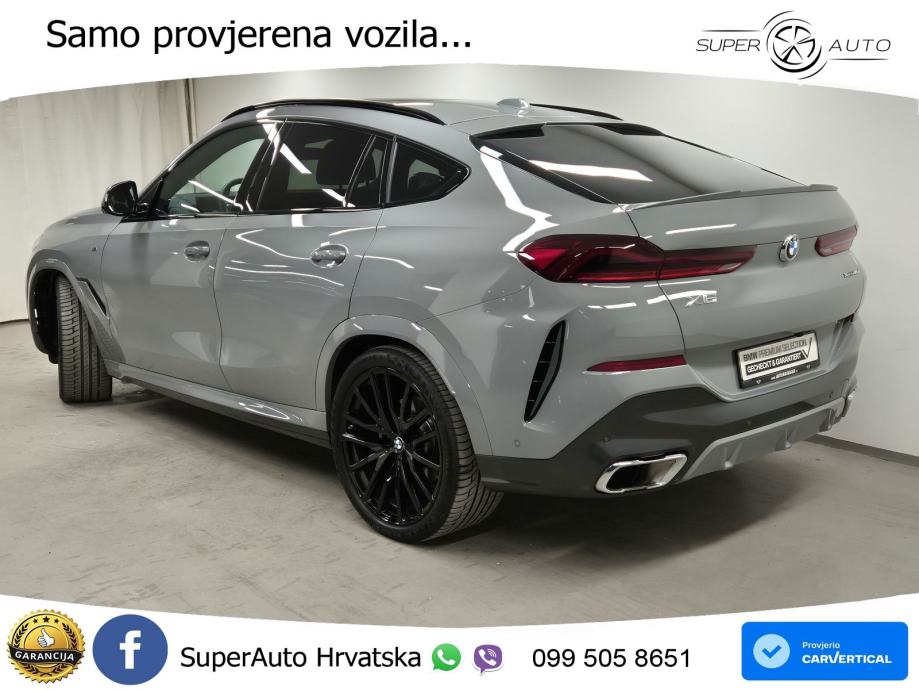 BMW X6 40d xDrive Aut. M Sport 352 KS, ZRAČNI+ACC+360+4xGR SJED+PANO+H ...