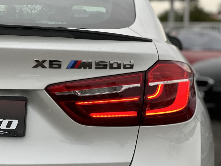 BMW X6 M50-ŠIBER-AMBIENT LIGHT-HARMAN KARDON-LED-HEAD UP-KUKA-360°K, 2016 god.