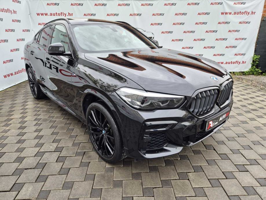 BMW X6 3.0d xDrive M-paket, Shadowline, ACC, Pano, Led, Kamera, 22, 2023 god.