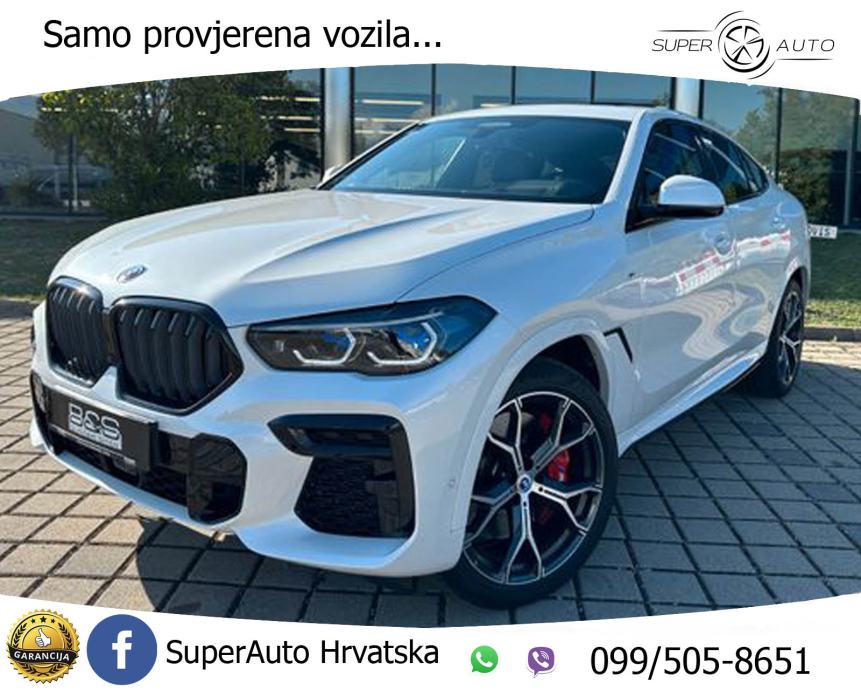BMW X6 xDrive 40d Aut. M Sport 340 KS, ZRAČNI+ACC+HEAD+360+LASER, 2023 god.