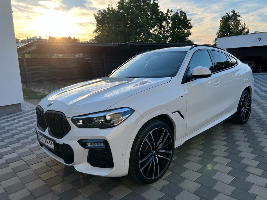 BMW X6xDrive30d,286ks,alu22,M-paket,koza,panorama,led,radari,pdv, 2021 god.