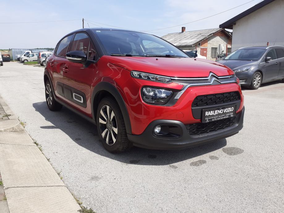Citroën C3 1,2 PureTech **110 ks automatik **samo 1.100 km 1. vlasnik ...
