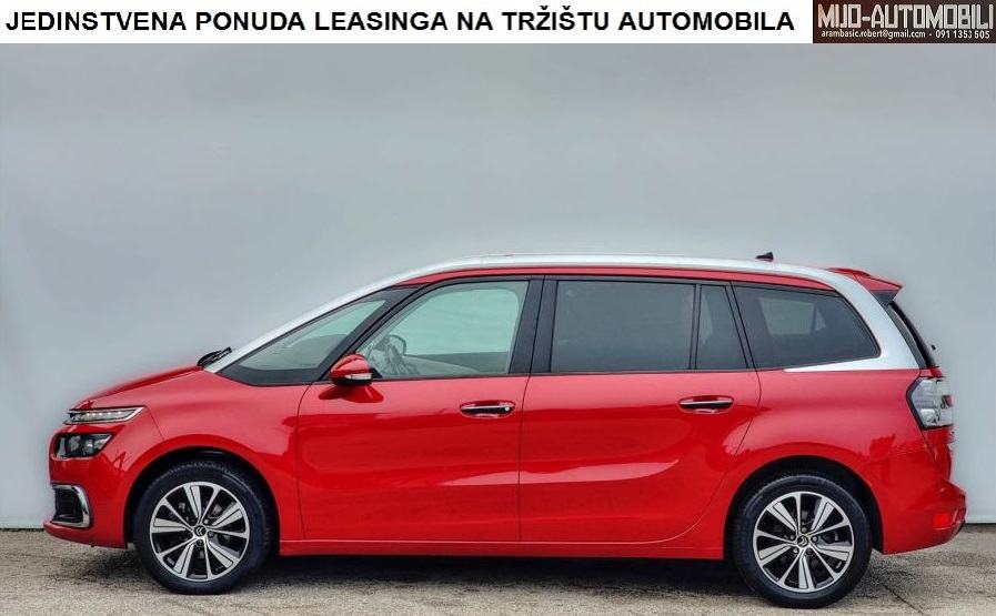 Citroën C4 Grand Picasso JEDINSTVENA PONUDA LEASINGA U HRVATSKOJ, 2017 god.