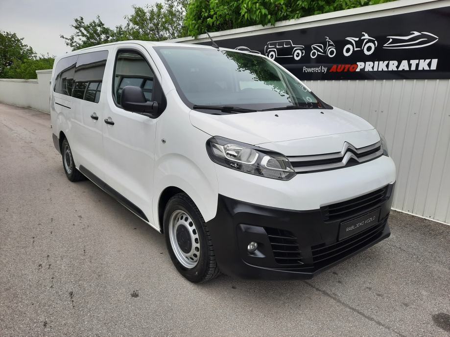 CITROEN JUMPY KOMBI XL BLUEHDI 115 8+1 - 1. VLASNIK - HR VOZILO, 2018 god.