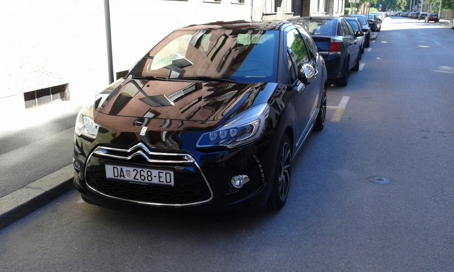 Citroen DS3 Black BlueHDi 100, registracija do 12/2018+zimske gume ...