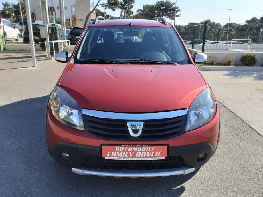 Dacia Sandero 1,5 dCi Stepway-65KW-Krovni Nosači-AluFelge-REZERVIRANO, 2012 god.