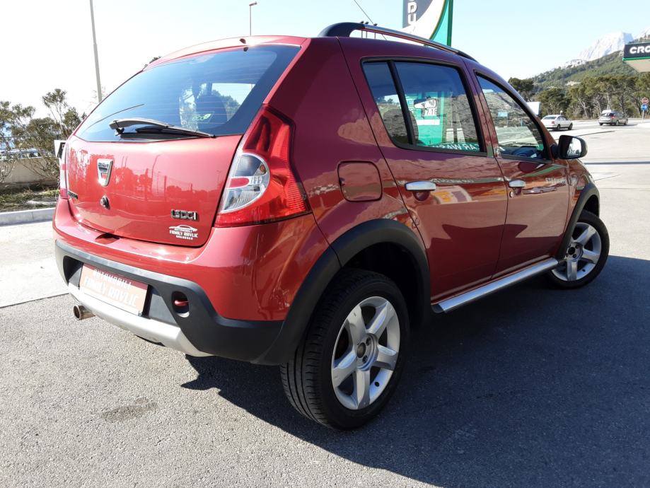 Dacia Sandero 1,5 dCi Stepway-65KW-Krovni Nosači-AluFelge-REZERVIRANO, 2012 god.