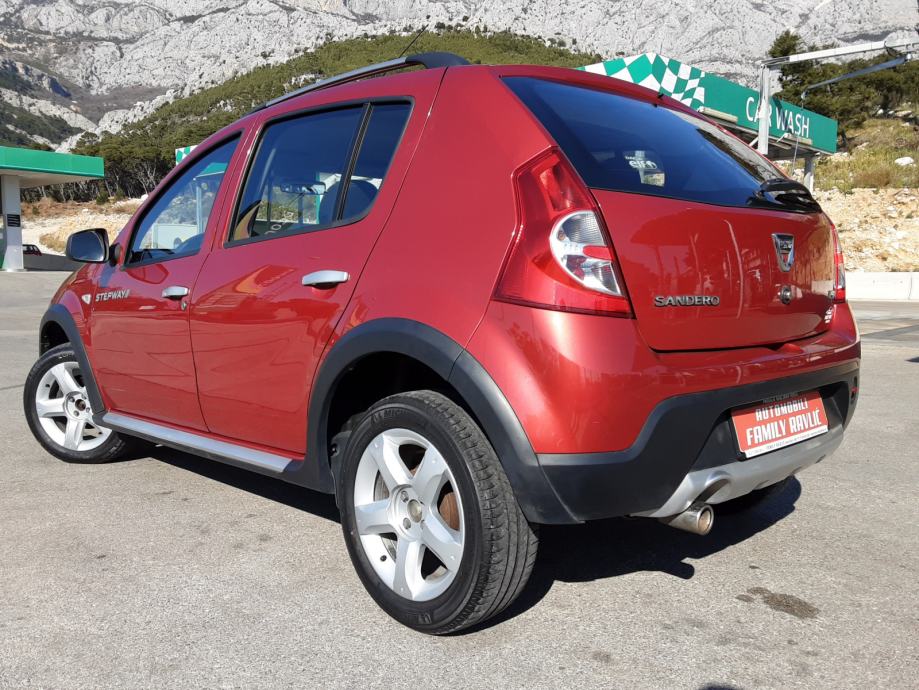 Dacia Sandero 1,5 dCi Stepway-65KW-Krovni Nosači-AluFelge-REZERVIRANO, 2012 god.