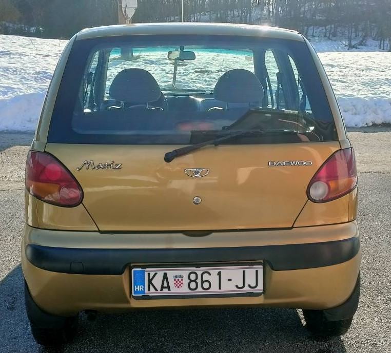 Daewoo Matiz SE, 1999. god., 1. vlasnik, 1999 god.
