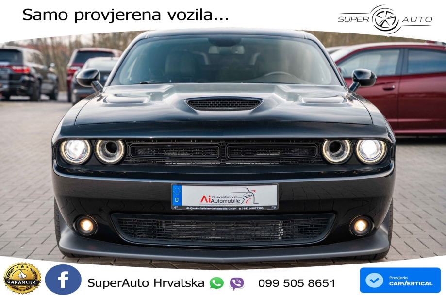 Dodge Challenger Scat Pack 6.4 HEMI 492 KS, LED+KAM+GR SJED+TEM+NAVI ...