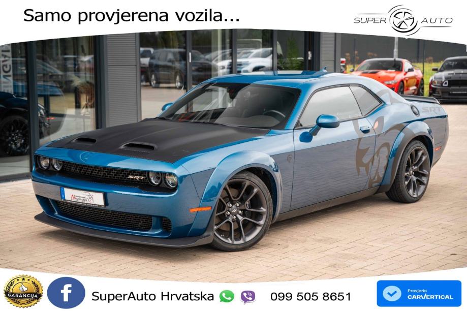 Dodge Challenger SRT Scat Pack 6.4 HEMI Aut. 492 KS, LED+KAM+GR SJED+T ...