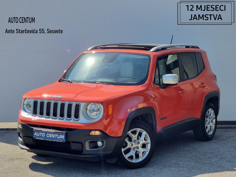 ⭐Dostupno odmah Jeep Renegade 1,6 MultiJet*Garancija 12Mj*, 2016 god.