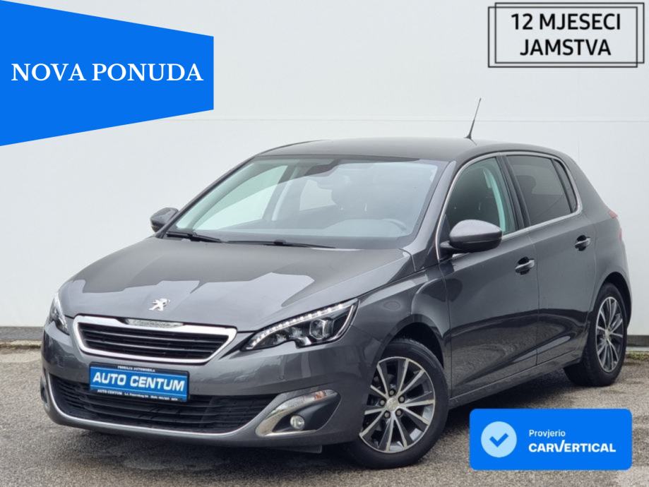 ⭐NOVA PONUDA ⭐ Peugeot 308 1,2 PureTech Allure*Garancija 12Mj*, 2017 god.