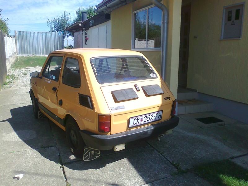 Fiat 126 PEGLICA REG DO10/215, 1989 god.