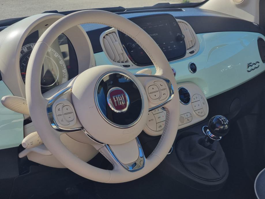 Fiat 500 1,0 GSE HYBRID ** SAMO 2.400KM** NOVO, 2021 god.