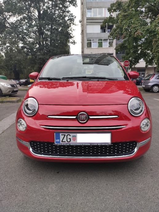 Fiat 500 1,2 8V Lounge Cro, 2017 god.