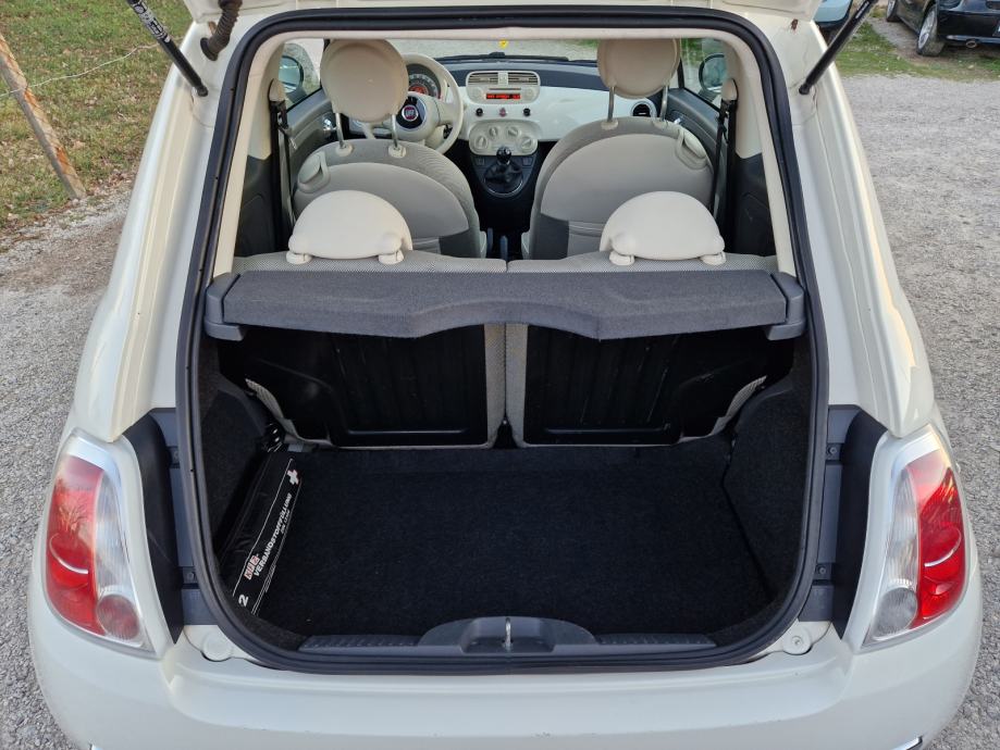 Fiat 500 1,2 8V LOUNGE -VELIKI+MALI SERVIS-PANORAMA-51 kW-MOD.2010-TOP ...