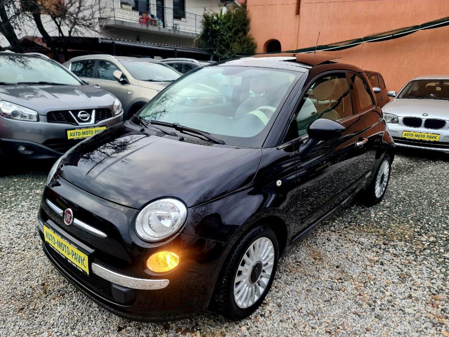 *FIAT*500*1.2*BENZIN*EL*PANORAMA*VELIKI+MALI*SERVIS*KAO NOV*ALU*TOP*ZG ...