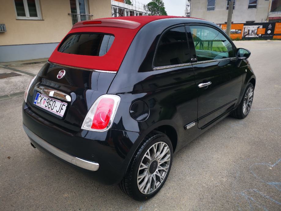 Fiat 500C 1,2 8V. Kabriolet, 2013 god.