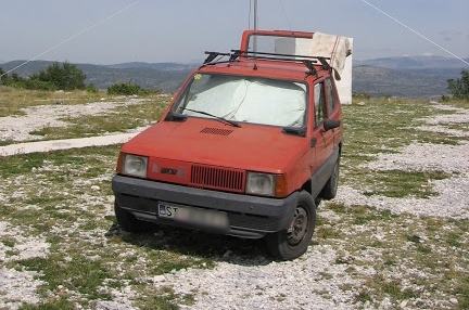 Fiat Panda 34, Karambolirana, 1983 god.